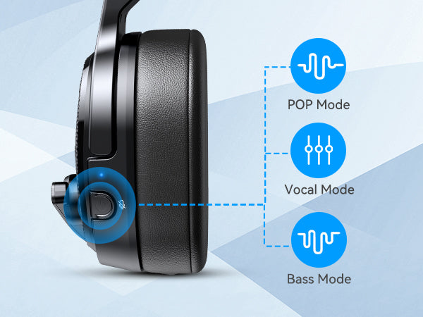 TECKNET Wireless Bluetooth Headset 3 EQ USB Dongle