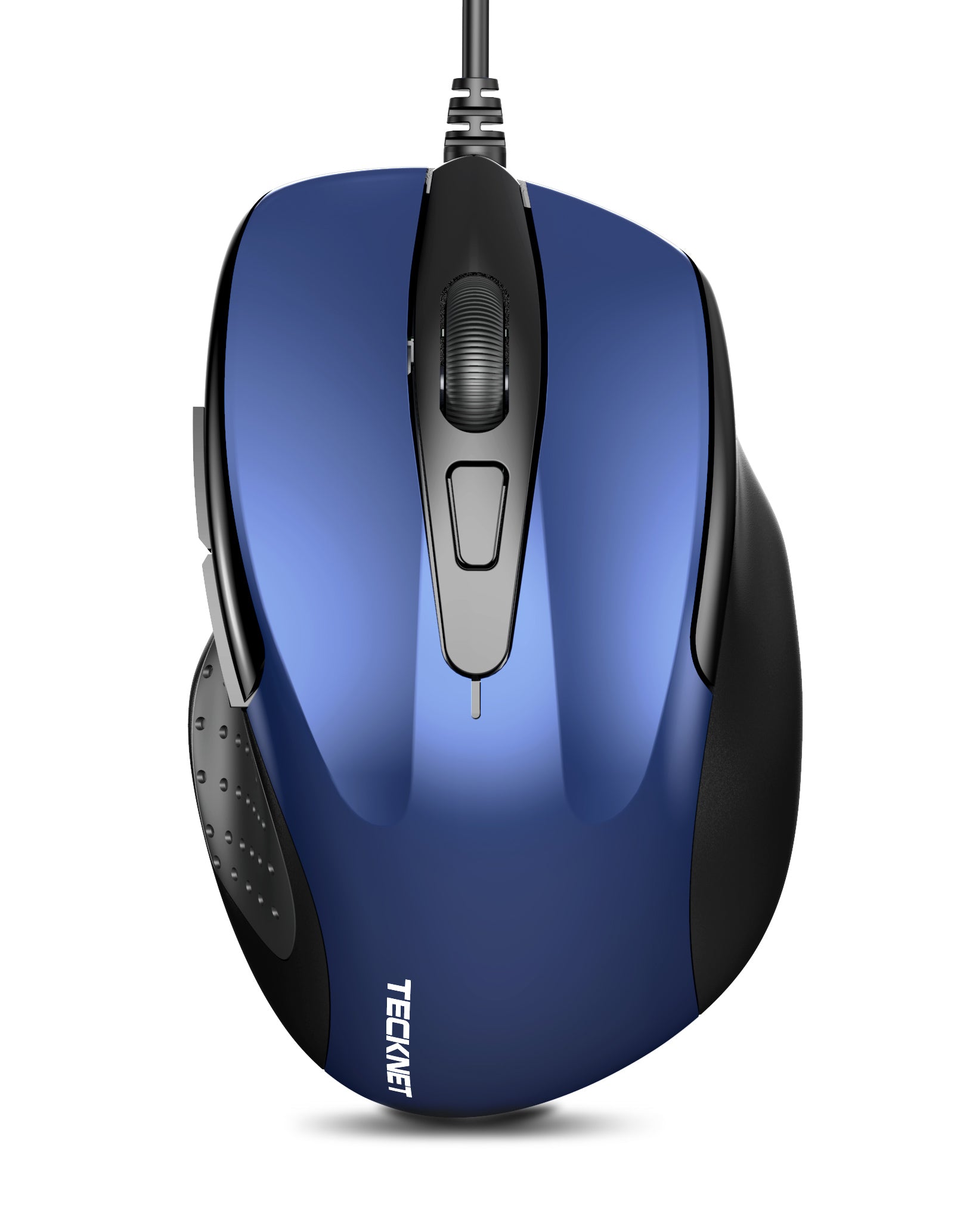 TECKNET USB Wired Mouse, 6-Button Corded Mouse with 4 Adjustable DPI
