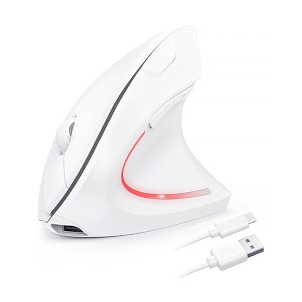 TECKNET Ergonomic Mouse, Wireless Vertical Mouse, 5 Adjustable DPI Lev