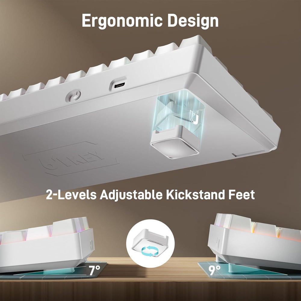 TECKNET 60% Mechanical Gaming Keyboard, Ultra-Compact Wired RGB Backli