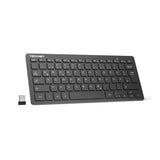 TECKNET 2.4G Wireless Keyboard, Ultra Slim Compact Computer Keyboard